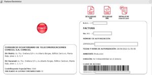 ️ Facturas de Claro - Facturas